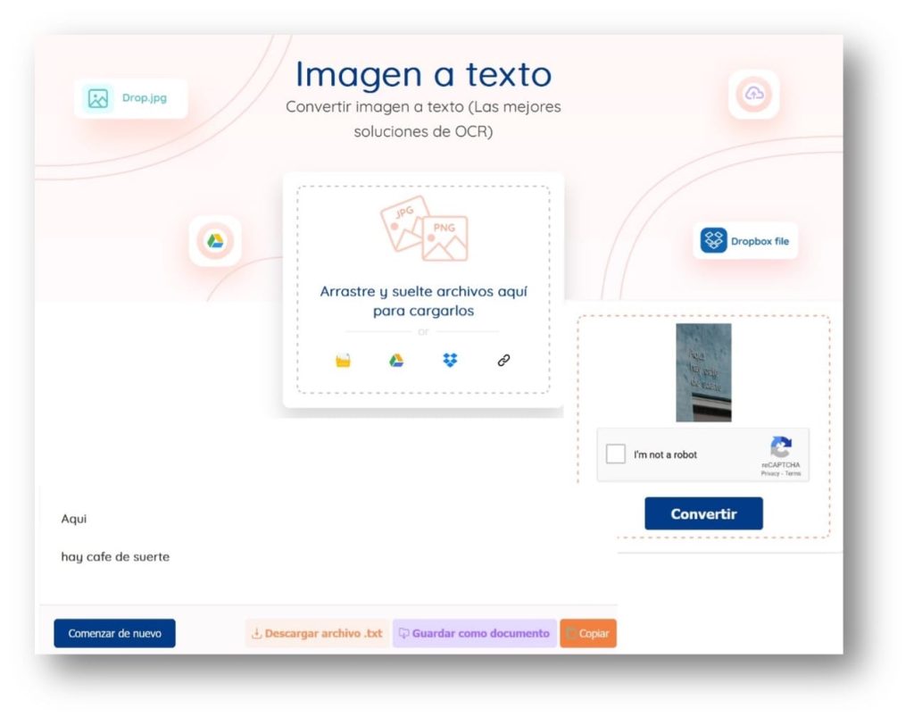 🥇 Las 5 mejores herramientas en línea para Convertir Imagen a Texto ...
